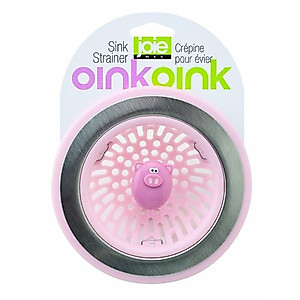 Joe Pink Piggy Wiggy Sink Strainer