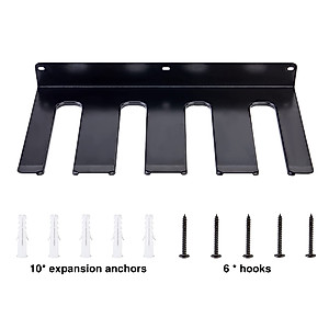 Zikopomi Metal Power Tool Organizer Heavy Duty Drill Holder Racks,Hold 4 Drills,Garage Storage Wall Mount Tool Rack for Workshop Shed Pegboard