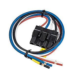 Universal pig-tail brake controller wiring harness