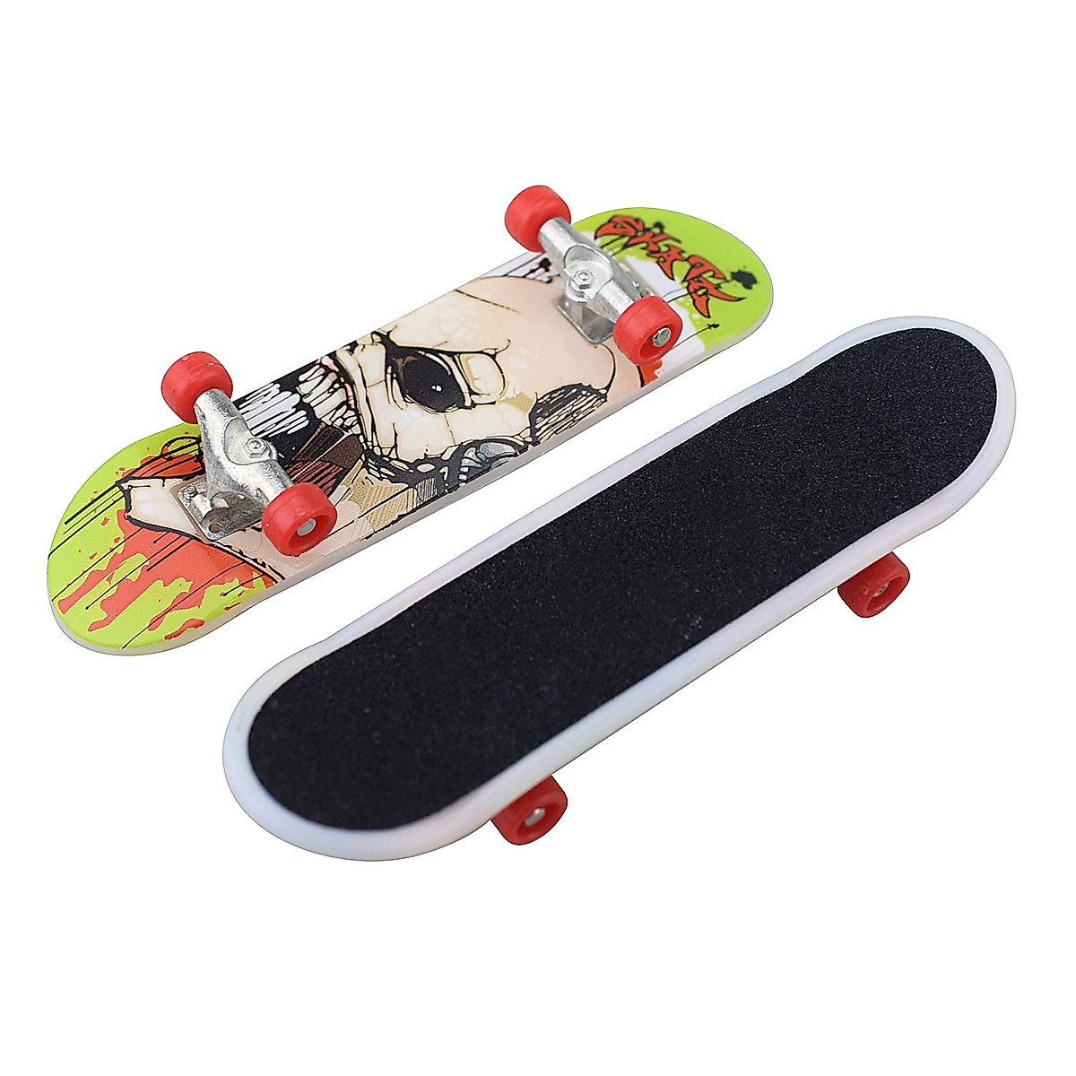 MOONZON 12PCS Finger Toy Skateboards,Finger Scooter,Creative Fingertip Alloy Finger Sports Toys, Intellectual Toys, Novelty Toys Gifts