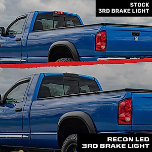Recon 264118BK LED Third Brake Light Kit 2002-2006 Dodge RAM 1500 & 2003-2006 RAM 2500/3500 - Smoked Lens