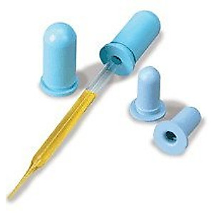 Dropper- Rubber Bulbs for Pasteur Pipet - 1 mL. (12 per pk.)