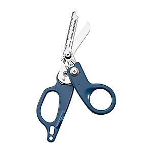 LEATHERMAN, Raptor Response Emergency Shears with Ring Cutter and Oxygen Tank Wrench, Made in the USA, Navy