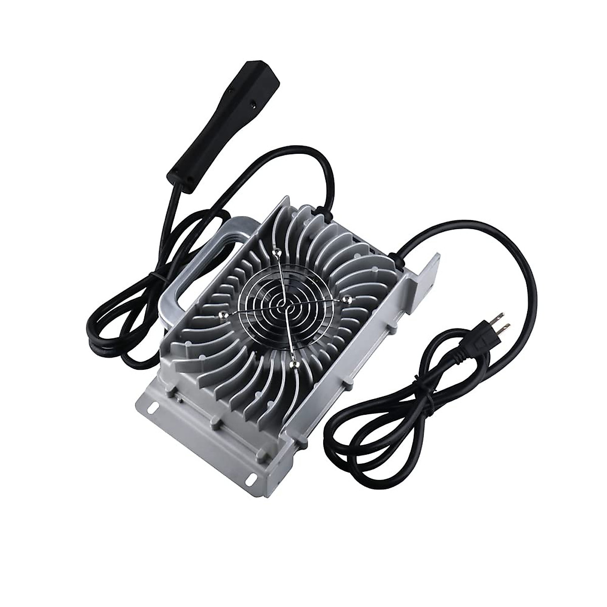 hogardsujia 48V 15A RXV Golf Cart Battery Charger for Ez-Go EZgo TXT, with RXV Plug 3 Prong Connector, IP68 Waterproof