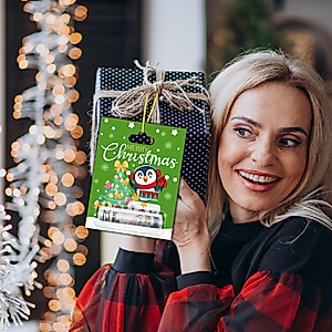 Christmas Money Holder Cards 8 Pack, Christmas Money Holder Ornaments for Gifting Cash, Holiday Gifting Money Cards for Kids, Funny Xmas Cash Gift Ideas, Merry Christmas Hanging Ornaments Decor