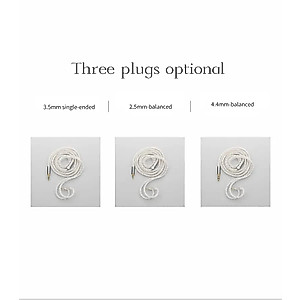 Moondrop Line K Upgrade Cable High Purity Copper Silver Plated KATO Cable IEMs (3.5mm)