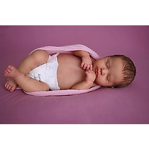 RXDOLL Full Vinyl Body Silicone Reborn Baby Dolls Boy 20 inch Realistic Newborn Baby Dolls That Look Real Life Baby Doll Anatomically Correct Boy Washable for Age 3+