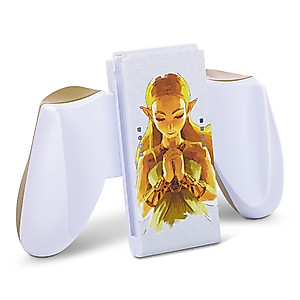PowerA Joy-Con Comfort Grip for Nintendo Switch - Princess Zelda, game controller, gamepad, Nintendo Switch Lite