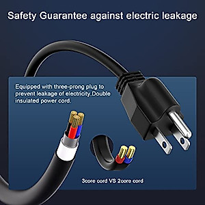 Amufer Bug Zapper Mosquito Zapper for Outdoor & Indoor,Upgraded 3 Mosquito Killing Technologies, 2 Safety Protection Technologies, Mosquito Killing Efficiency of 99.99%,Perfect for Home, Yard, Patio