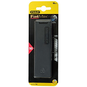 Stanley 3-11-718 Snap Off Blade in Dispenser (50 piece), Silver