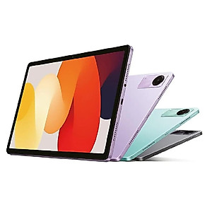 Xiaomi Redmi Pad SE Only WiFi 11" Octa Core 4 Speakers Global ROM Dolby Atmos 8000mAh Bluetooth 5.3 8MP + (33w Dual USB Fast Car Charger Bundle) (Graphite Gray Global, 128GB + 6GB)