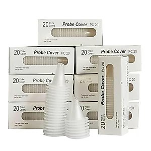 100pcs Ear Thermometer Probe Covers, Lens Filters， Refill Covers for All Braun themometer Thermometer Models Digital Thermometers Disposable Covers