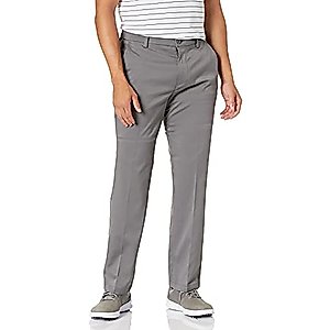 Amazon Essentials Men's Classic-Fit Stretch Golf Pant (Available in Big & Tall), Grey, 36W x 34L