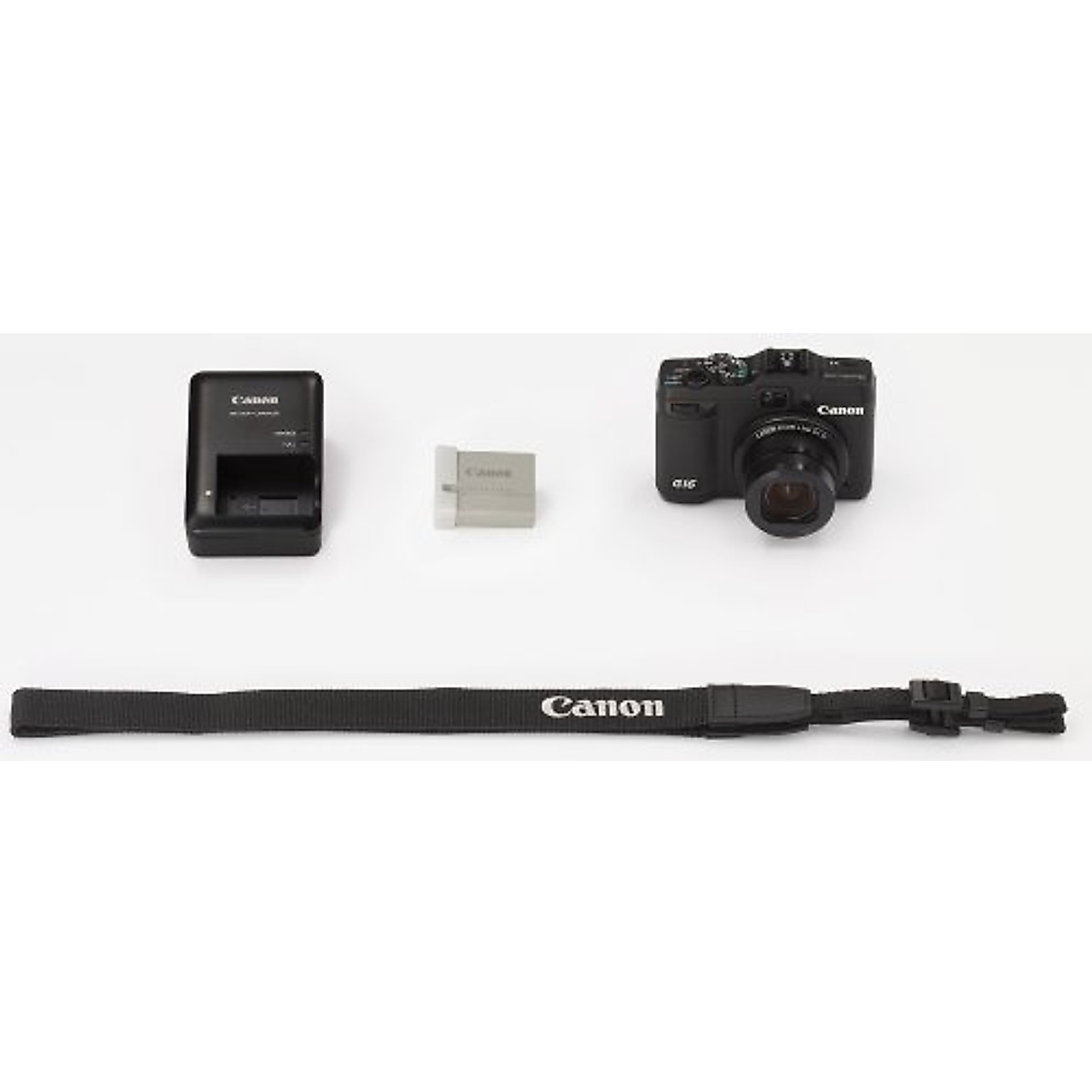 Canon PowerShot G16 digital camera 5 times zoom PSG16 wide angle 28mm optical - International Version (No Warranty)