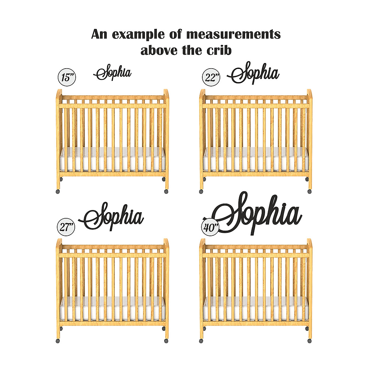 Personalized Wooden Name Sign for Nursery Wall Decor, Customized Name Sign Baby Room Decor, Baby Nursery Name Sign Wood Signs Personalized Baby Name Sign, Custom Sign Custom Name Sign Wooden Baby Sign