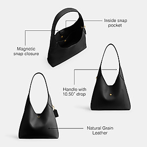 Coach Brooklyn Shoulder Bag 28, Black