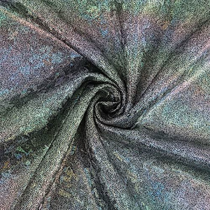 Explore Land Travel Luggage Cover Suitcase Protector Fits 18-22 Inch Luggage (Reflective Metallic, S)