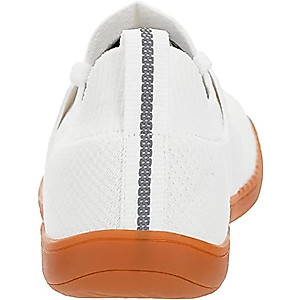 WHITIN Men's Extra Wide Width Trail Running Shoes Minimalist Barefoot Sneakers Wide Toe Size 12.5W Gym Fitness Low Zero Drop Pilates Lifting White 46