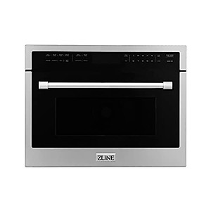 ZLINE 24" Built-in Convection Microwave Oven in Stainless Steel with Speed and Sensor Cooking