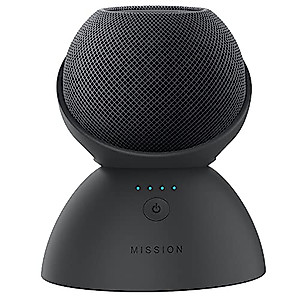 Mission Battery Base for HomePod Mini (Black) (Make HomePod Portable)