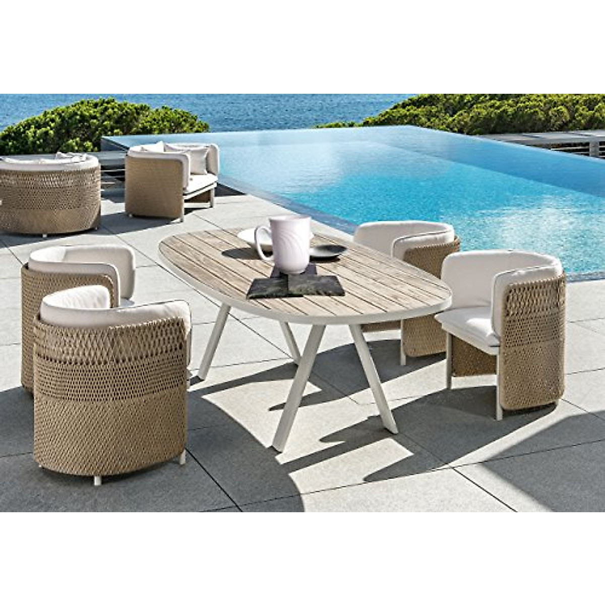 CraftsOfEgypt Set of 6 - Green Marble Stone Coasters Polished Coasters – 3.5 x 3.5 Inches (9x9 cm) Square – Protection from Drink Rings