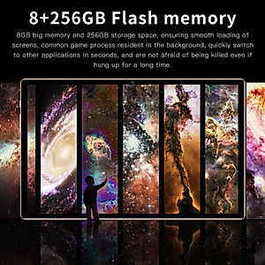 Yoidesu 2 in 1 Android 12 Tablet PC. 10.1 Inch Tablet with Mouse Case with Keyboard, 7000mAh Tablet 8GB ROM 256GB Expandable Tablet, 8MP Dual Camera, 2.4G,5G Dual Band WiFi (US Plug)