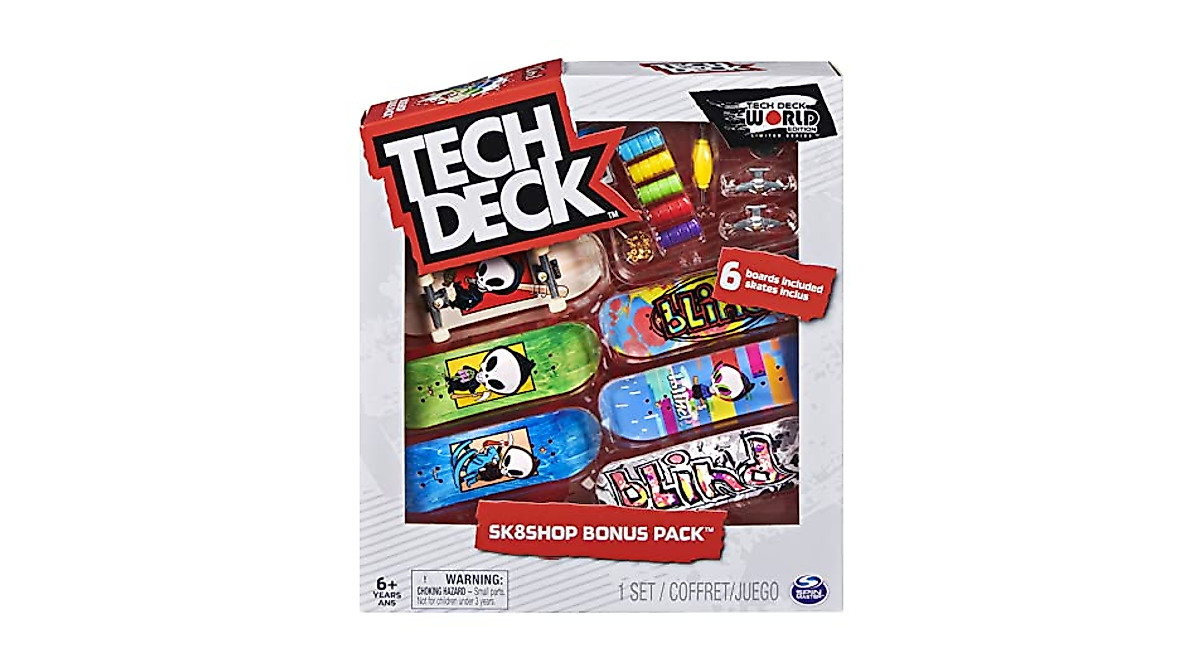 Tech Deck Sk8shop Bonus Pack - Creative Fingerboards for Skate Lovers