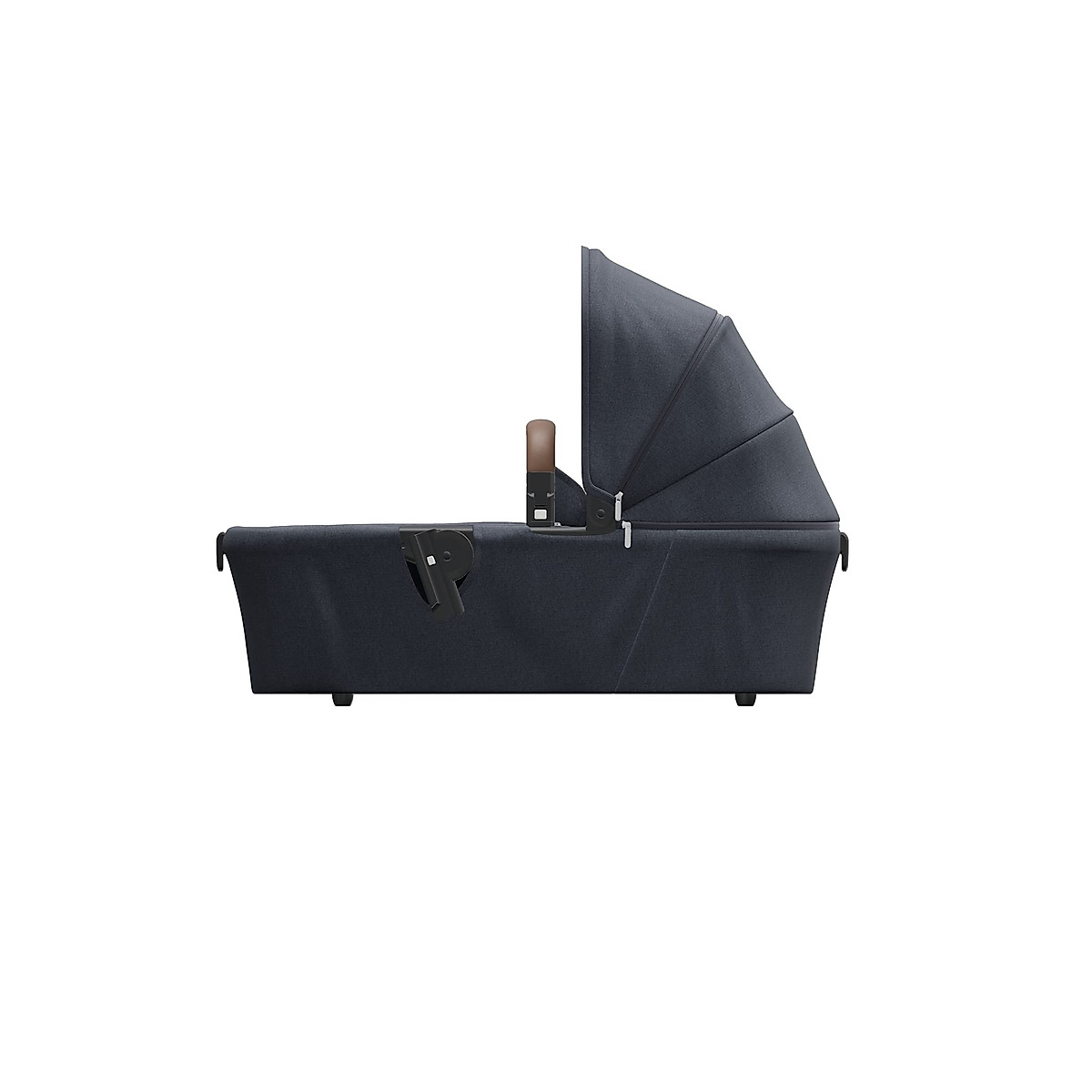 Joolz AER - Bassinet - Accessory for Stoller - Optimal Comfort - Spacious Bassinet - Expanded Sunhood - Water Repellent - Elegant Blue