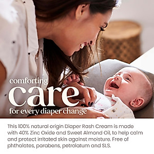 Diaper Rash Ointment, Burt's Bees 100% Natural Baby Skin Care, 3 Ounce (2 Pack)