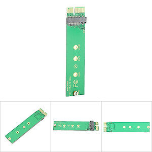 M.2 NGFF SSD to PCIe Express x1 Adapter Card, Supports PCIE x4 AHCI NVMe and PCIE x2 AHCI NVMe M.2 NGFF SSD, Desktop Solid State Drives