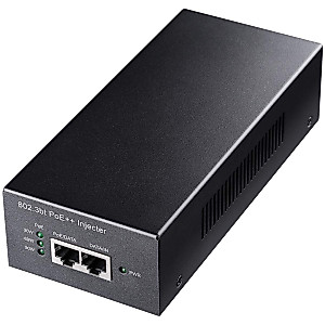 Cudy POE400 90W Gigabit Ultra PoE++ Injector Adapter, IEEE 802.3 bt /802.3at/802.3af Compliant, Up to 90W Ultra Power Supply, 10/100/1000Mbps Shielded RJ-45, Plug & Play, Metal housing