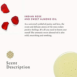 RITUALS Ayurveda Rebalancing Home Decor Scented Candle - Aromatherapy Candle with Indian Rose & Sweet Almond Oil - 10.2 Oz