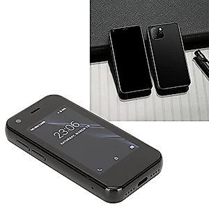 Cuifati XS11 2.5in Supper Mini Smart Phone, Unlocked Cellphone 6.0 1GB RAM 8GB ROM 2023 New Years Phone Gifts for Kids (Black)