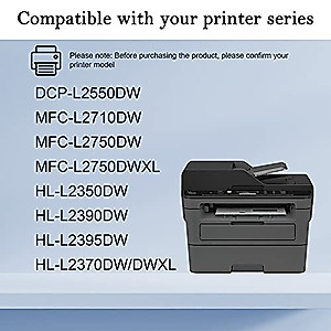 Thy TN730 TN-730 Compatible Toner Cartridge Black Replacement for Brother MFC-L2750DW MFC-L2710DW DCP-L2550DW HL-L2395DW HL-L2390DW MFC-L2750DWXL Printer (1 Pack)
