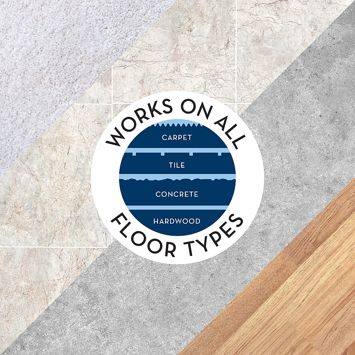 S&T INC. Heavy Duty Rubber Door Stopper for Residential and Commercial Use, Brown, 4.8 In. x 2.2 In. x 1.3 In., 4 Pack