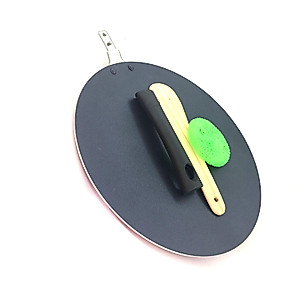 Aluminum Chapati Pan Non-Stick Roti Pan Chapati Tawa Concave Nonstick Griddle Crepe Pan Frying Skillet Pan for Omelette Pan Paratha Tawa Indian Roti Chapati Concave Griddle Tava (275 MM)