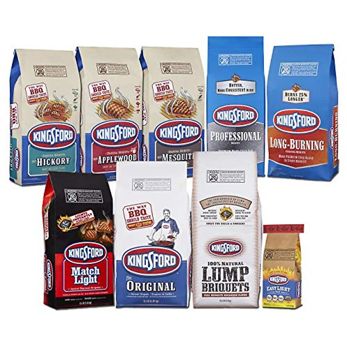 Kingsford Blue Charcoal Variations (7.7 pounds (2 Bags))
