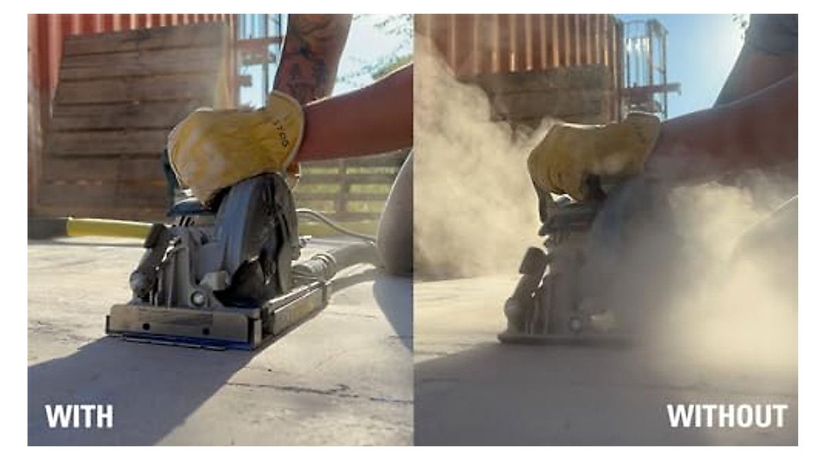 Dustless DustBuddie Universal Dust Shroud for Circular Saws