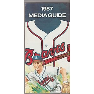 The 1987 Atlanta Braves Media Guide