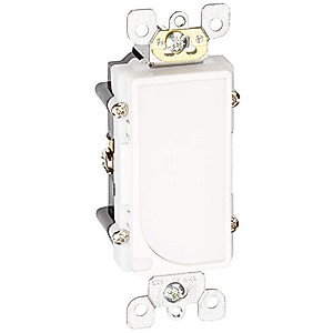 Leviton 6527-W 120V AC Decora LED Full Guide Light, White