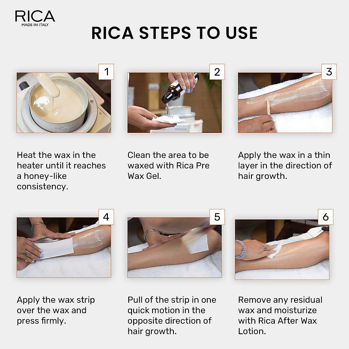 Rica Milk Wax - 800 ML
