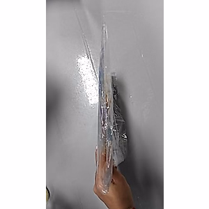 4Pcs Easter Window Clings for Glass Windows, Easter Decorative Gel Window Clings for Kids, Colorful Printed Easter Stickers with Bunny Carrot Egg Chick Flowers Clear Stickers, Removable Holiday Decals