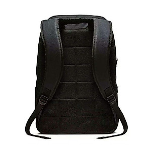 NIKE Brasilia XLarge Backpack 9.0, Black/Black/White, Misc
