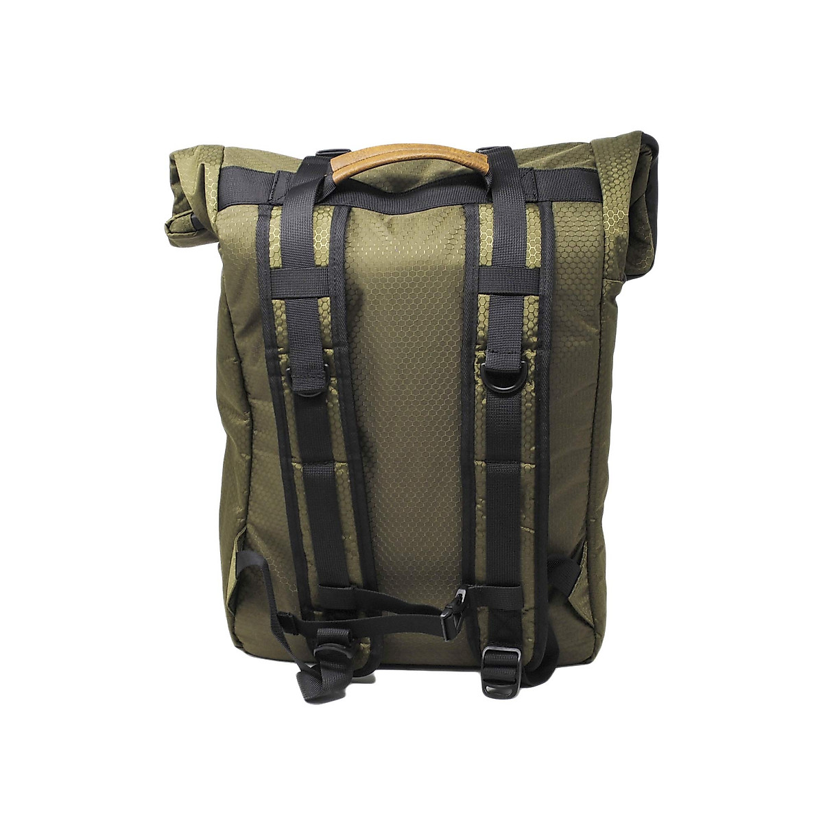Cali Crusher 100% Smell Proof Roll Top Backpack - Water Proof - Hydroponics (Olive Green)