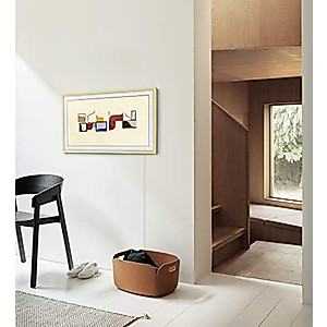 SAMSUNG 32-inch Class The Frame Customizable Bezel - Beige (VG-SCFT32BE/ZA, 2020 Model)