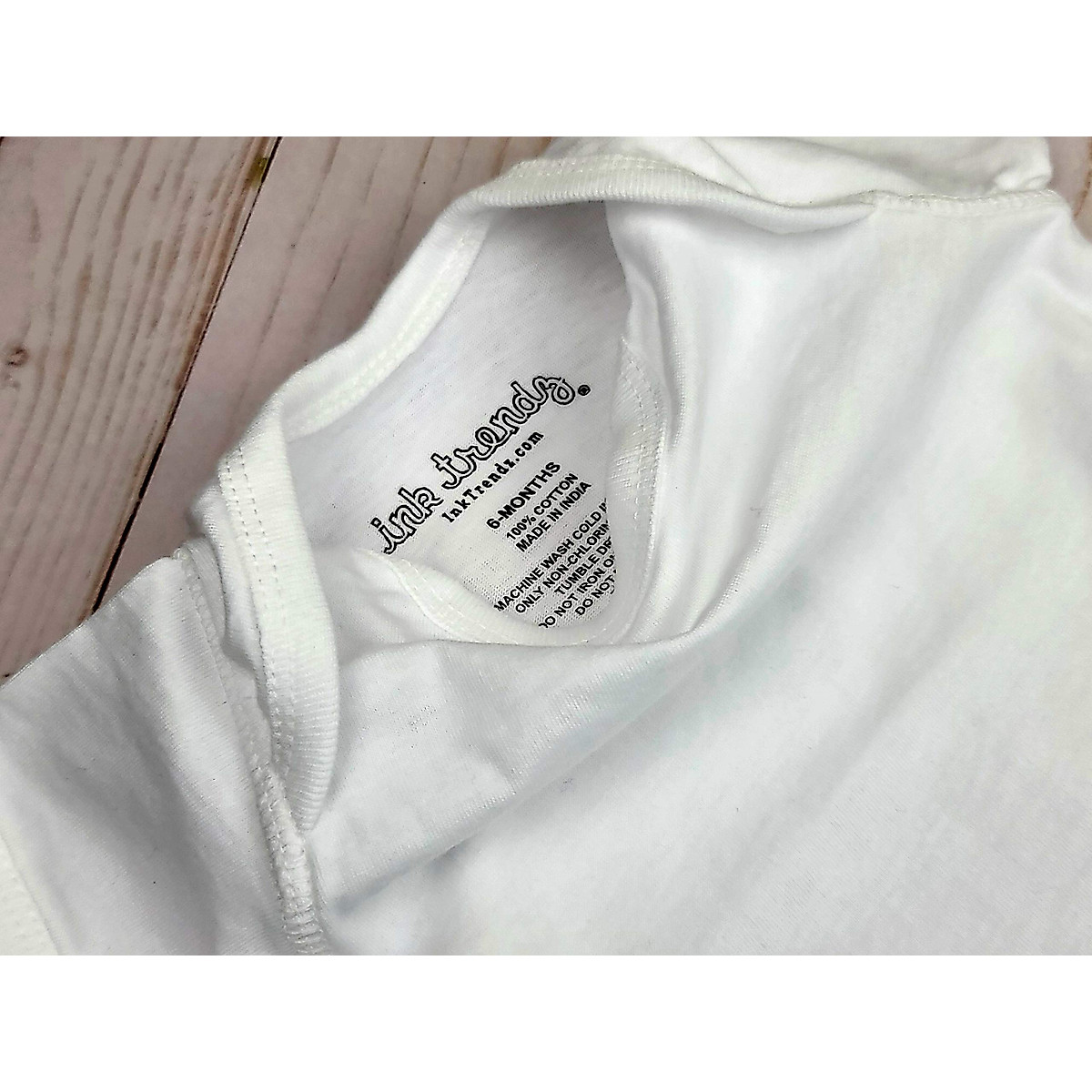 Ink Trendz Coming Soon... Baby Feet Pregnancy Announcement Baby Bodysuit (White, Newborn)