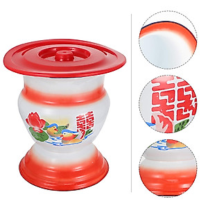 Hemoton Metal Baskets 1pc Fruit Basket Desktop Enamel Toilet Child White Baskets