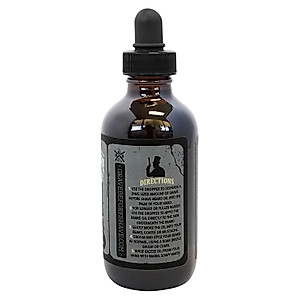 Grave Before Shave™ Gentlemen's Blend Beard Oil (Bourbon/Sandal Wood Scent) 4 oz. BIG BOTTLE