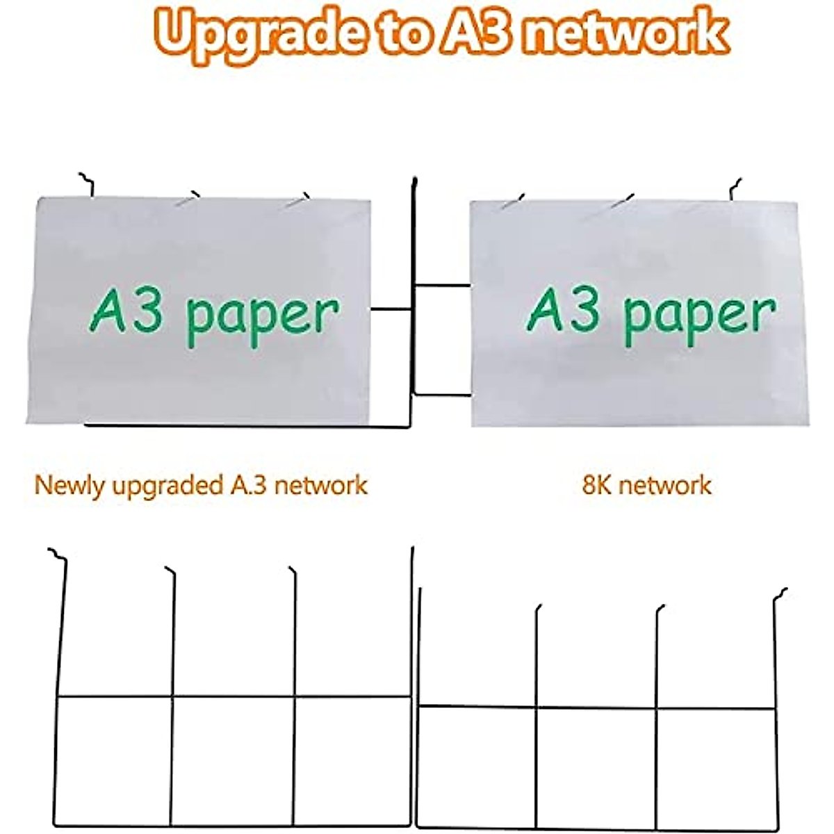CENAP Art Drying Rack, Mobile Drying Rack for Artwork with Wire Rack, Mobile Classroom, Art Studio, Drying and Printing Rack (Size : 50-Layer)