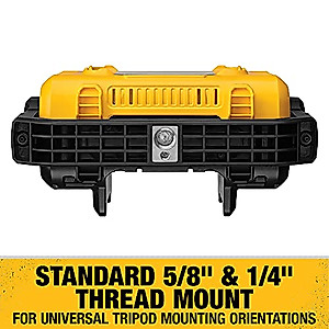 DEWALT 12V/20V MAX LED Work Light, Compact with 360 Degree Rotating Handle, 2000 Lumens of Brightness, Cordless, Bare Tool Only (DCL077B)